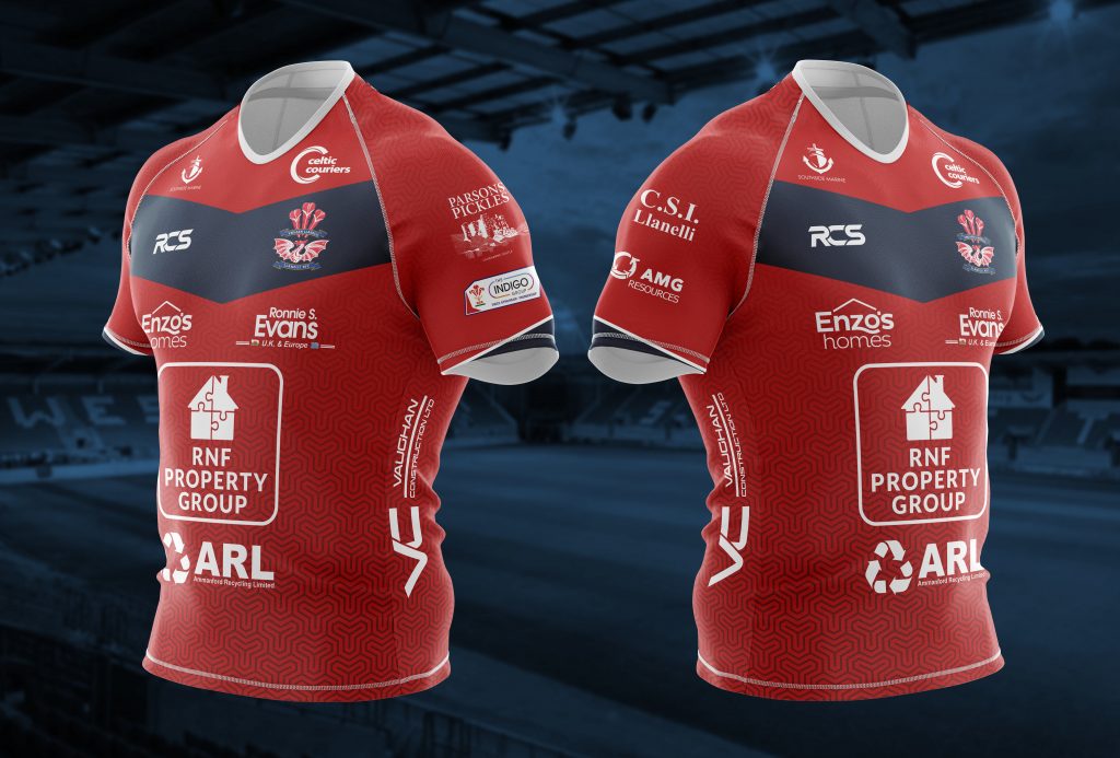 New kit unveiled – LLANELLI RFC